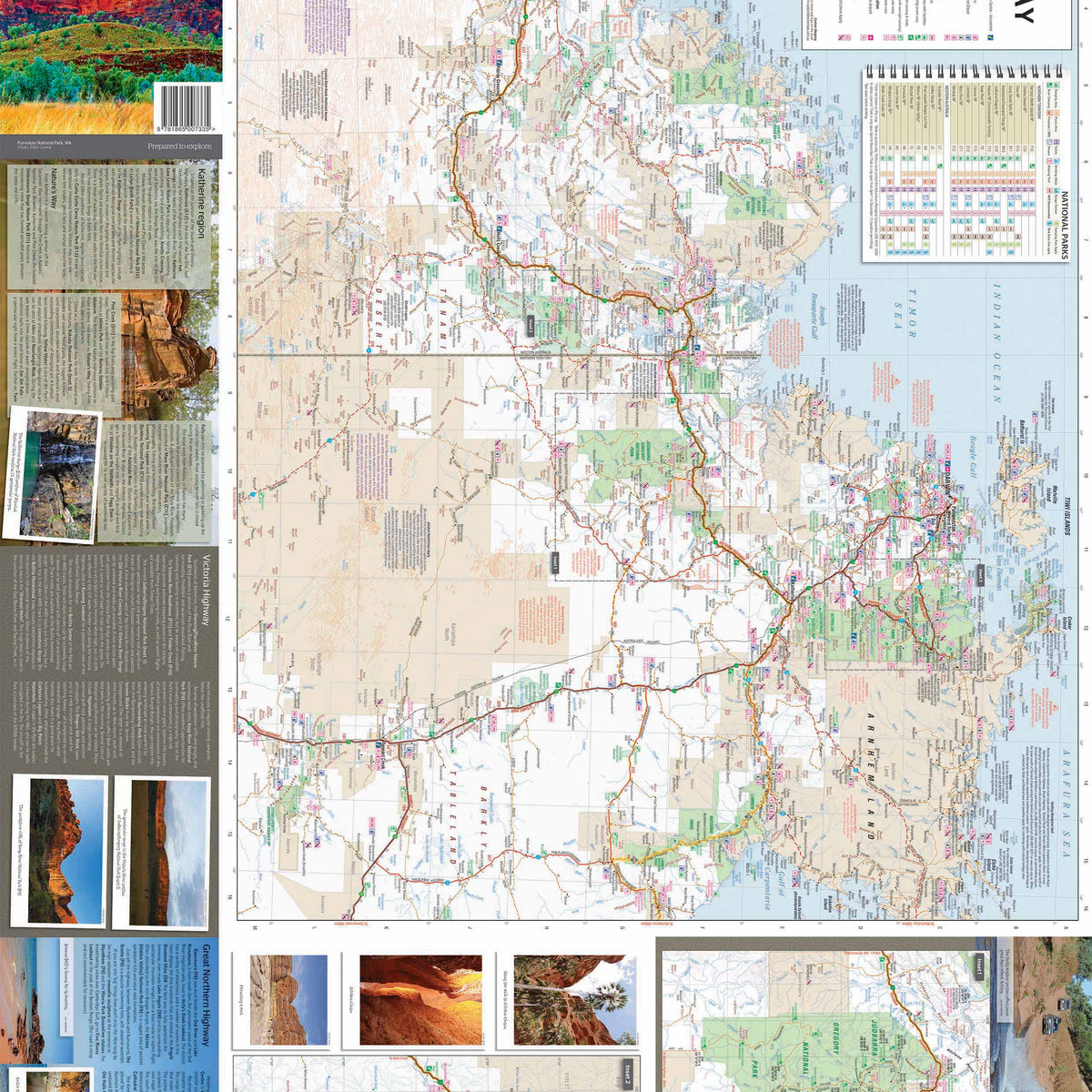 Savannah Way - Cairns to Broome Map – Big Lap Bible