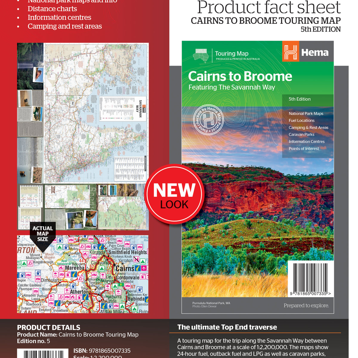 Savannah Way - Cairns to Broome Map – Big Lap Bible