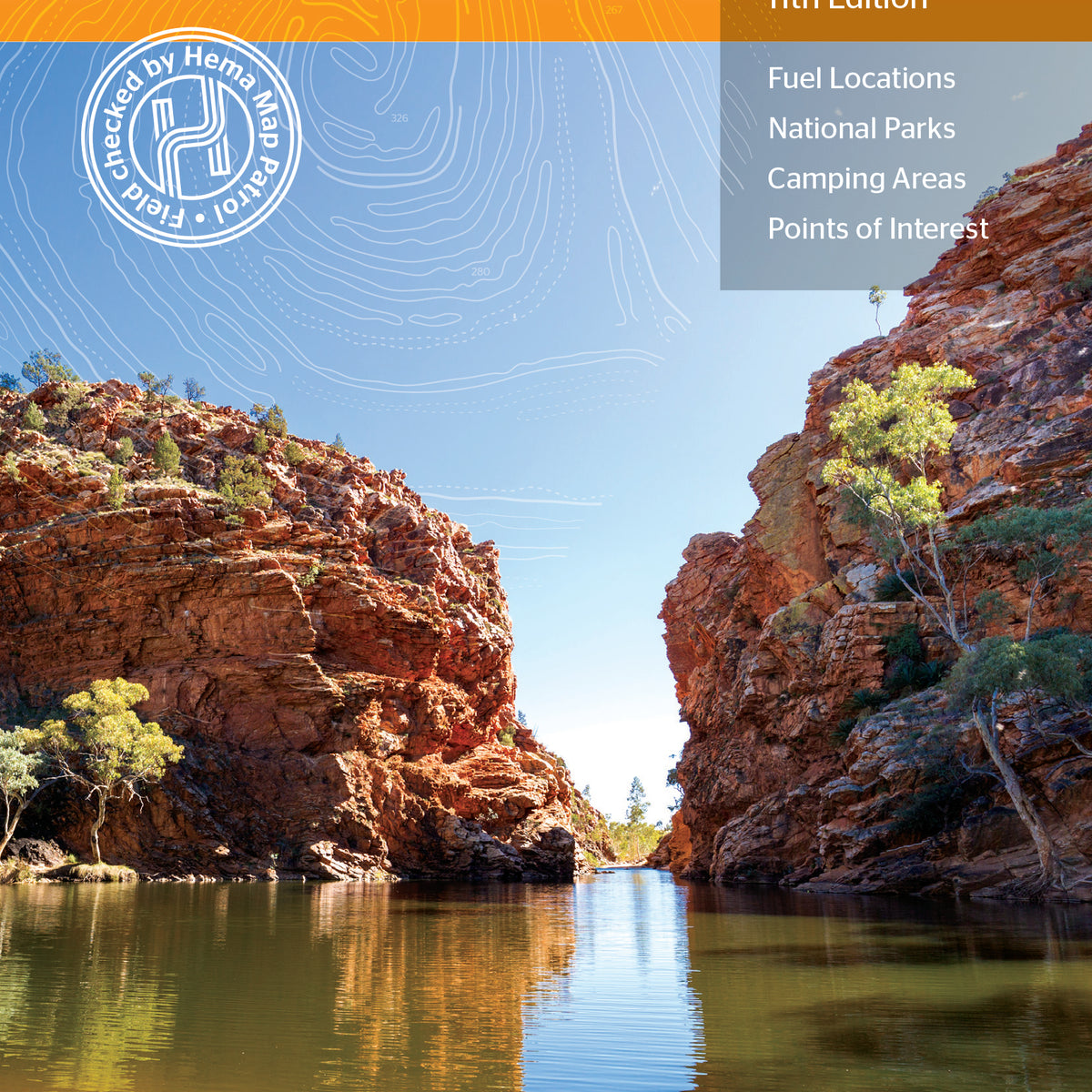 Central Australia Map – Big Lap Bible