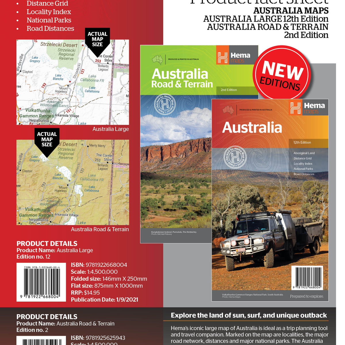 Australia Large Map – Big Lap Bible