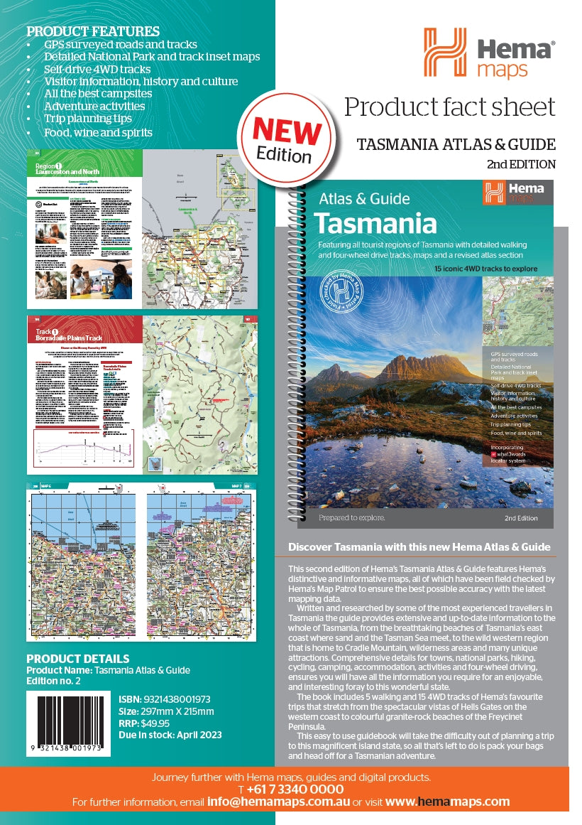 Tasmania Atlas & Guide – Big Lap Bible