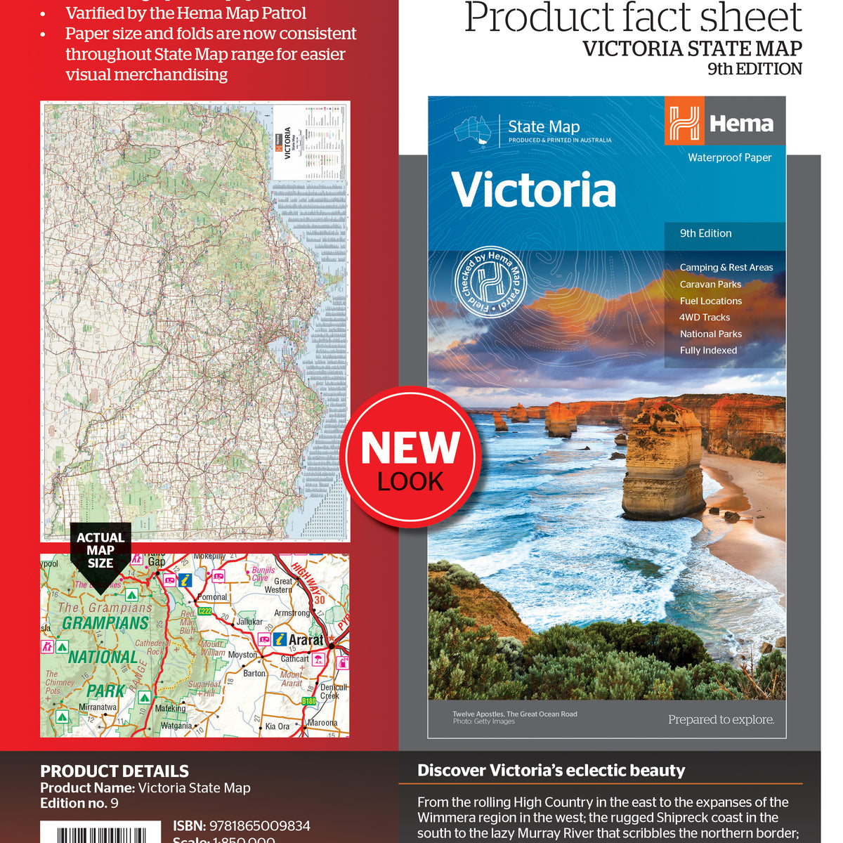 Victoria State Map – Big Lap Bible