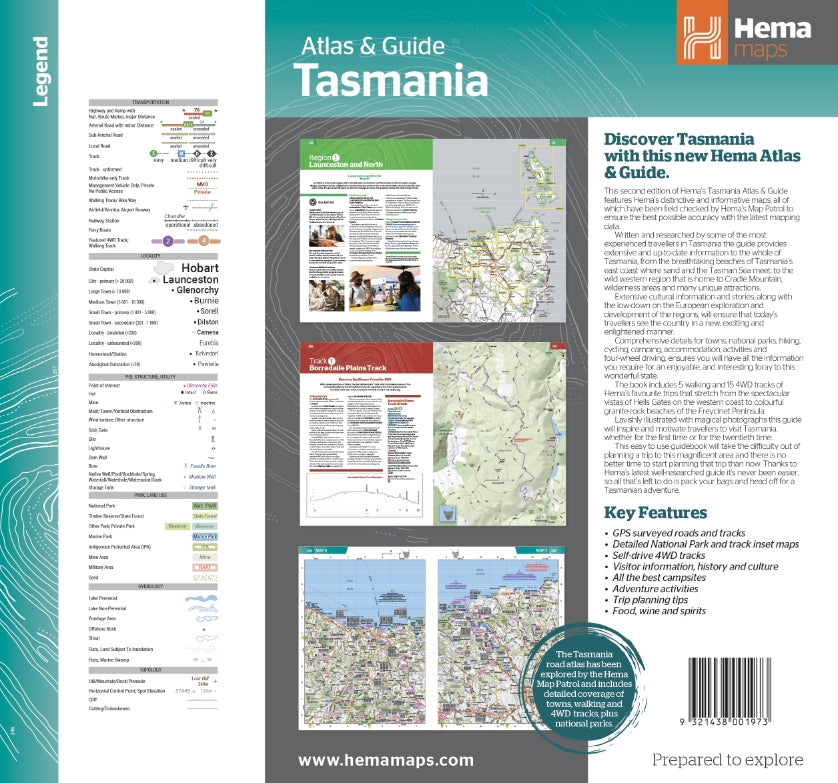 Tasmania Atlas & Guide – Big Lap Bible
