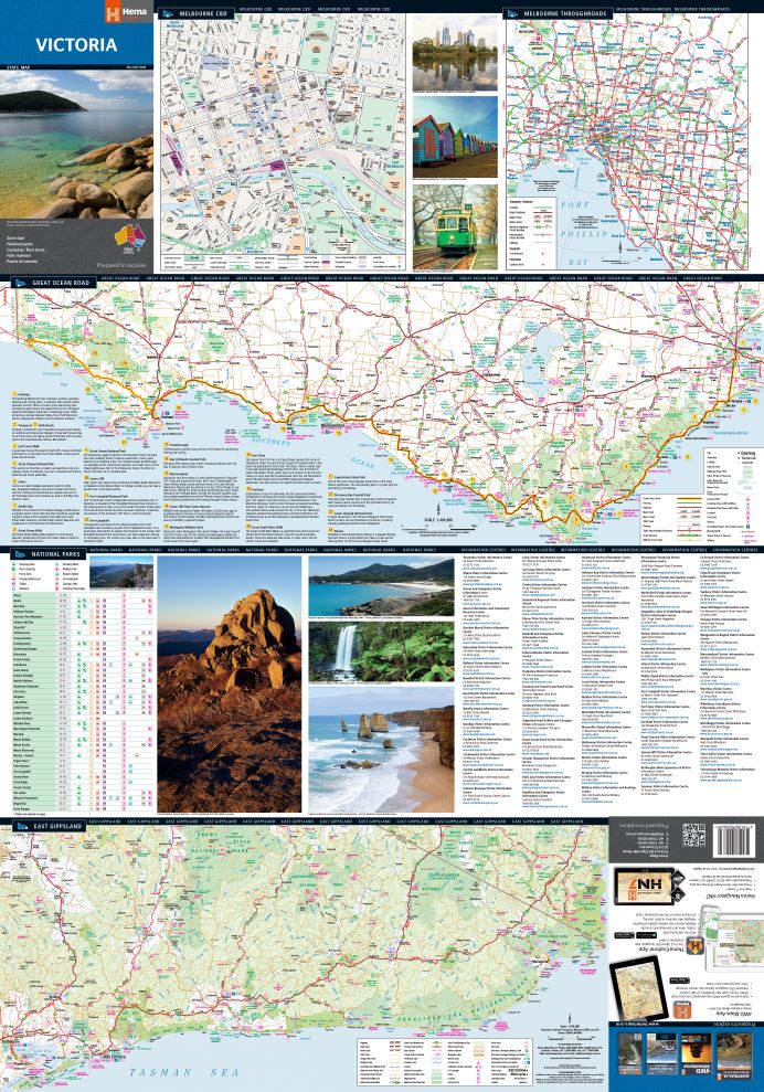 Victoria State Map – Big Lap Bible