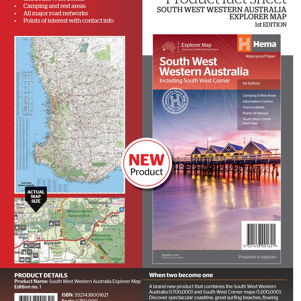 South West Western Australia Map – Big Lap Bible